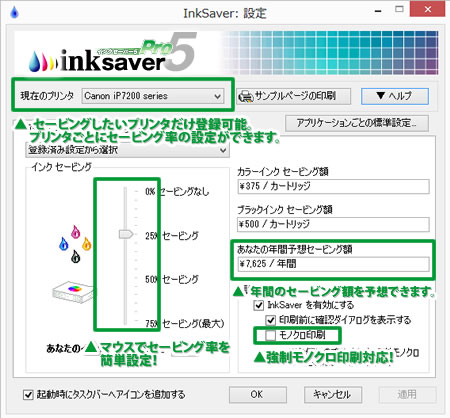 「InkSaver 5」製品紹介